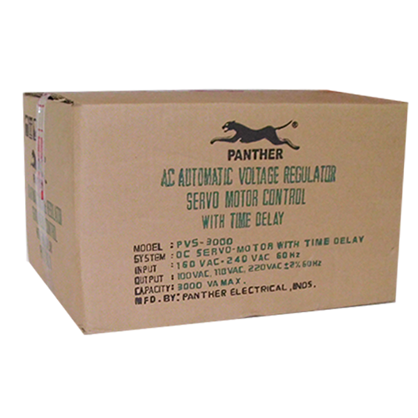 Pvs 3000 3000w Servo Motor Type Avr W Step Down Transformer And Power On Delay Extension