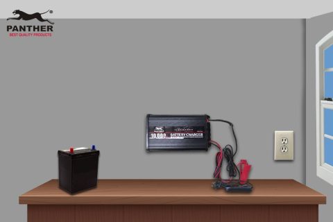 How to Setup the Panther Automatic Battery Charger - Extension Cord ...